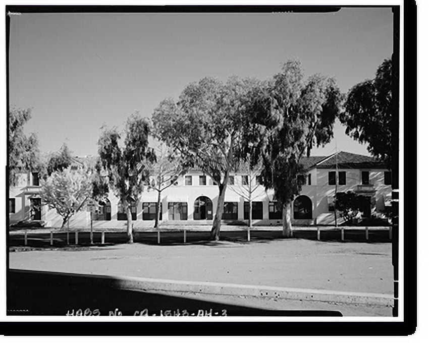 Historic Print, Mare Island Naval Shipyard, Bachelor Enlisted Quarters ...