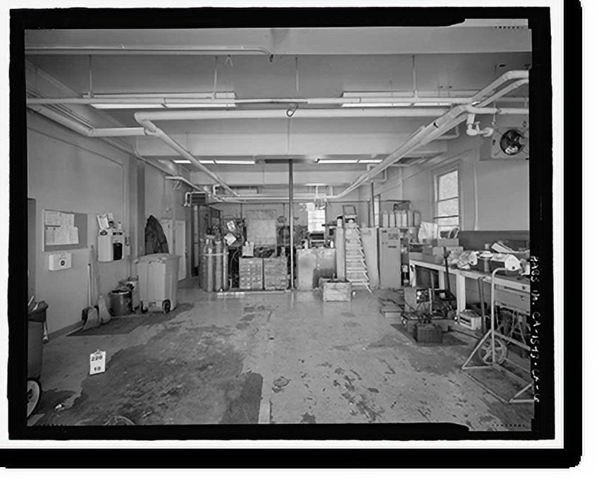 Historic Print, Mare Island Naval Shipyard, South Fire Station ...