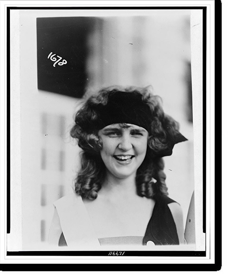 Historic Print, [Margaret Gorman, head-and-shoulders portrait, facing ...