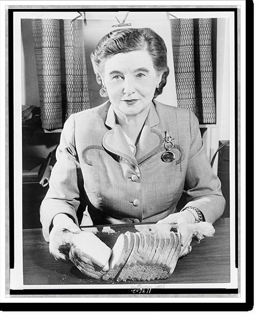 Historic Print, [Margaret Rudkin, half-length portrait, seated, facing ...