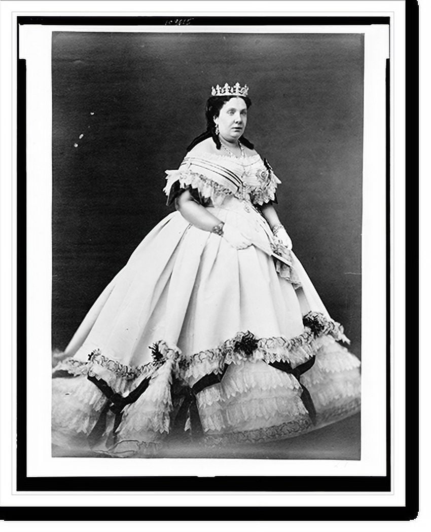 Historic Print, [Maria Christina, Queen regent, full-length portrait ...