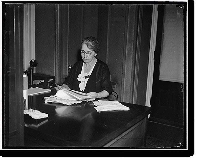 Historic Print, Martha McPherson, Secretary to the Secretary of War ...
