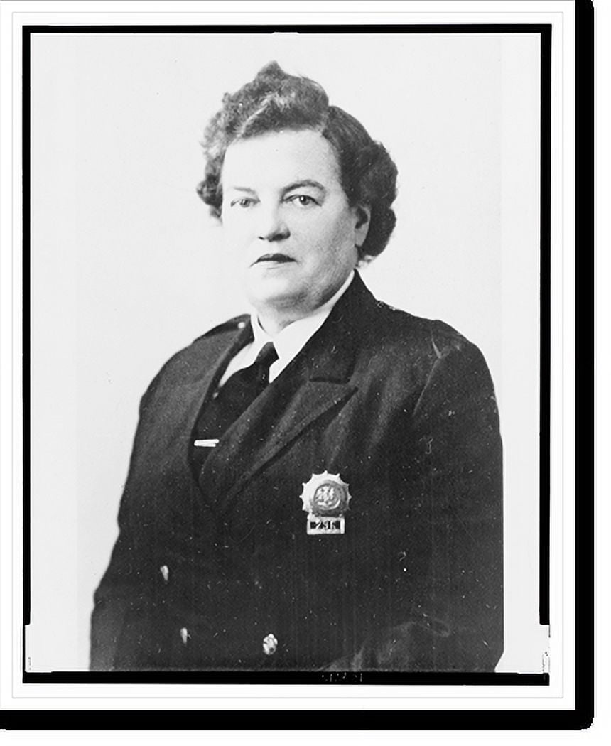 Historic Print, [Mary Agnes Shanley, New York City detective, half ...