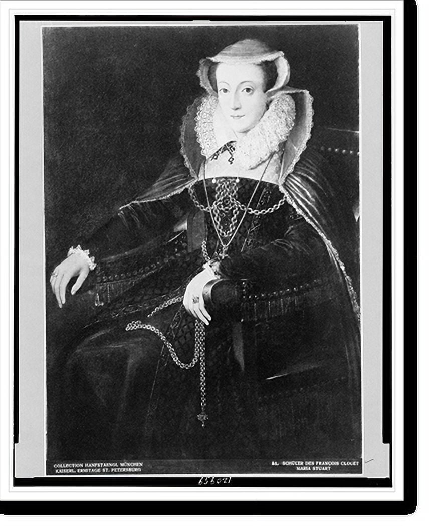 Historic Print, [Mary Stuart, Queen of the Scots, three-quarter length ...