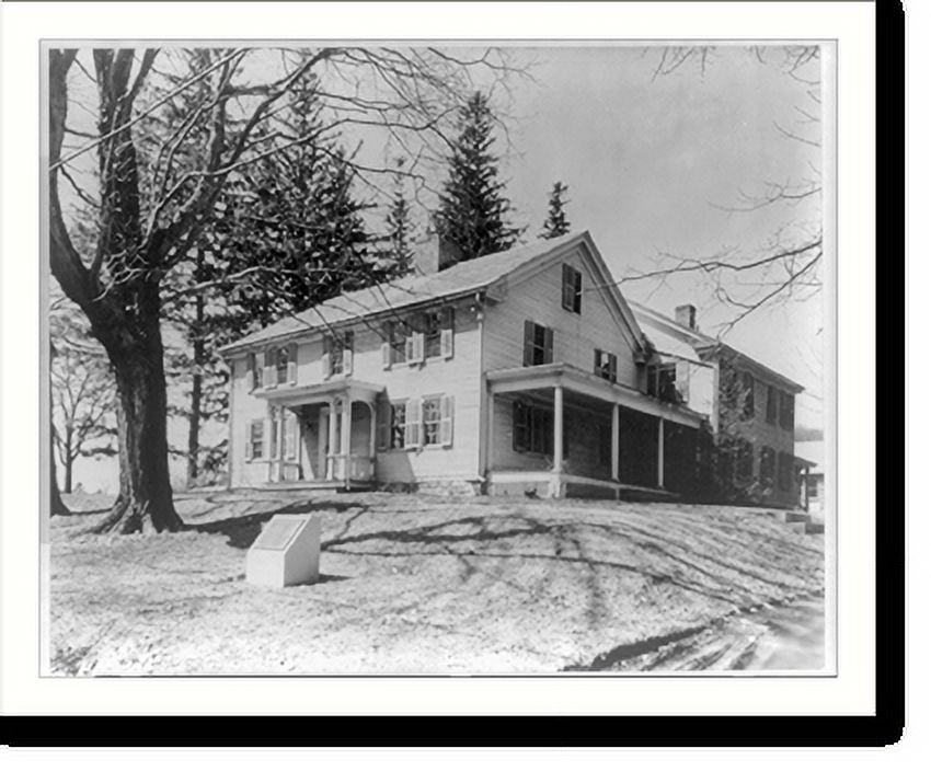 Historic Print, [Mass. - Pittsfield - Arrowhead", where Herman Melville ...