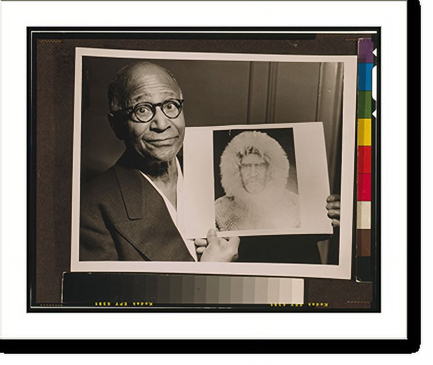 Historic Print, [Matthew Henson, head-and-shoulders portrait, facing ...