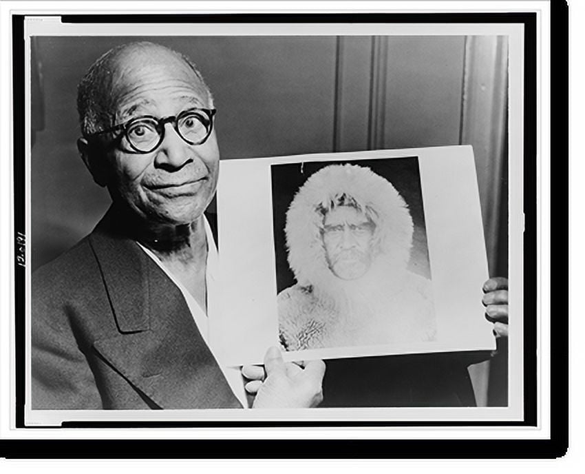 Historic Print, [Matthew Henson, head-and-shoulders portrait, facing ...