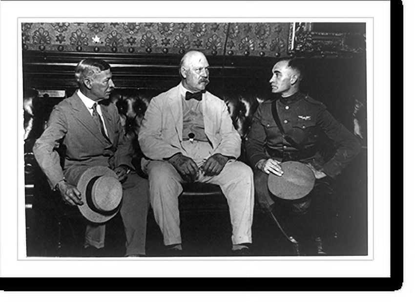 Historic Print, Maughan receives congratulations of Weeks and Patrick ...