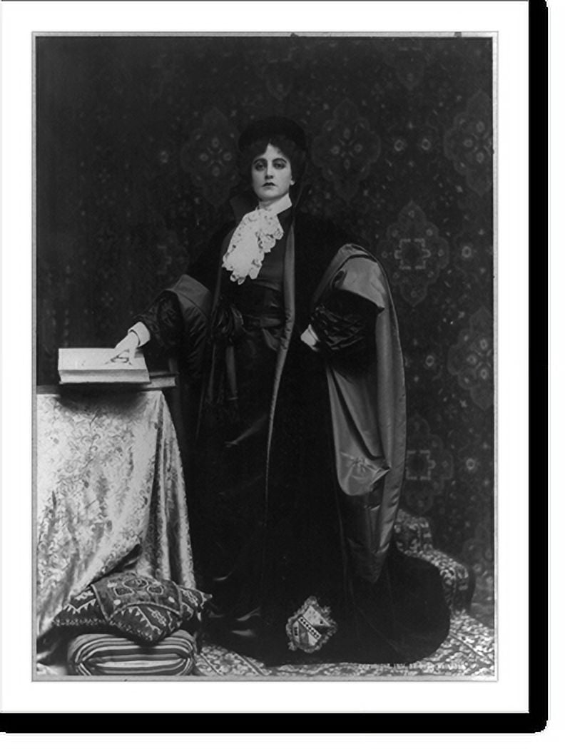 Historic Print, [Maxine Elliott, actress, full-length portrait ...