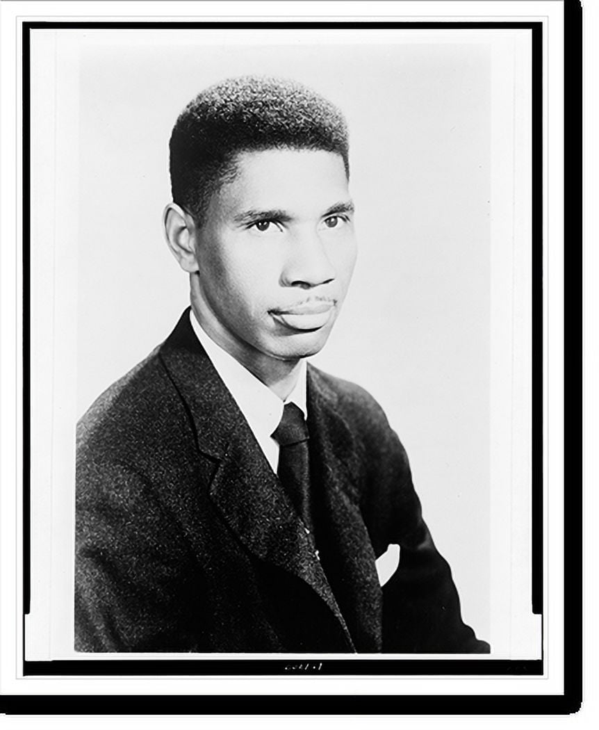 Historic Print, [Medgar Evers, head-and-shoulders portrait, facing ...