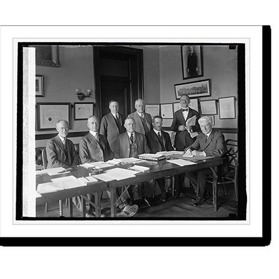 Historic Print, Meeting of directors of Gorgas Memorial Institute, [10 ...