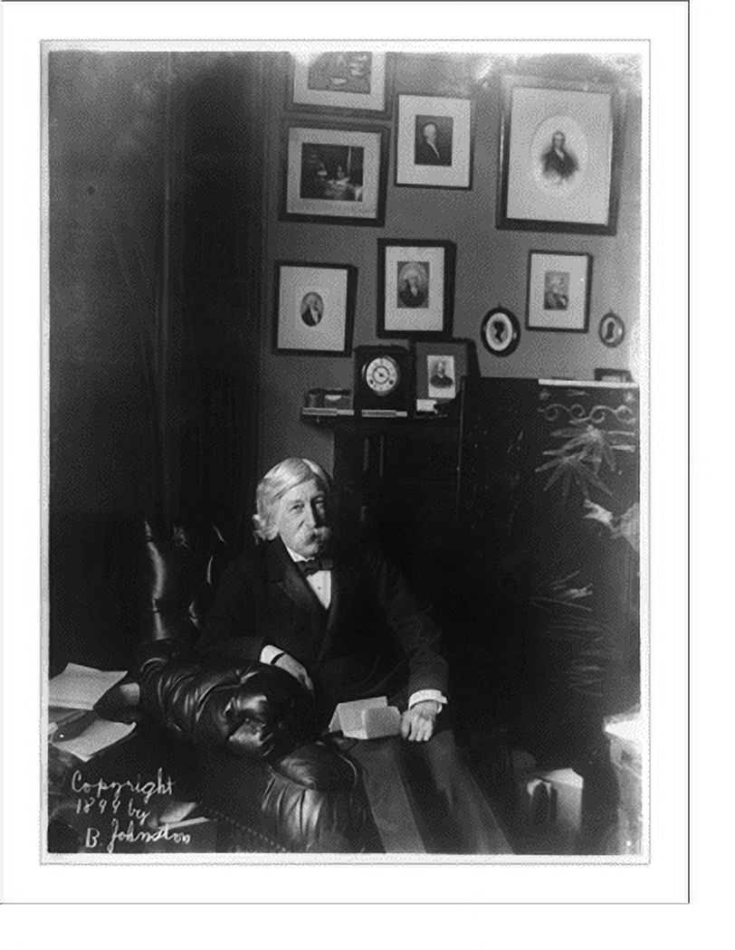 Historic Print, [Melville Weston Fuller, Chief Justice, Supreme Court ...