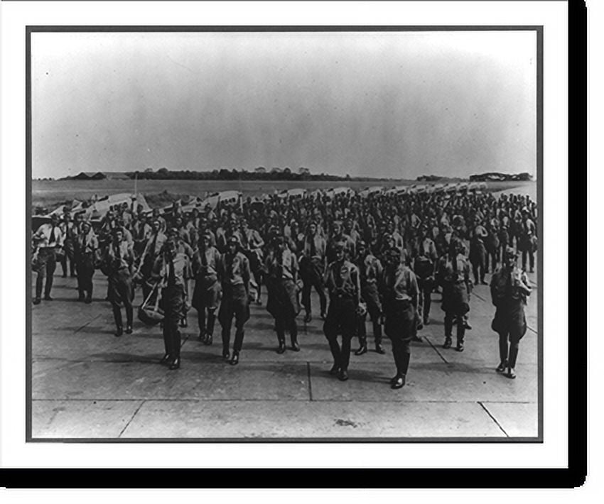Historic Print, [Members of the Dutch Colonial Air Force which proved ...