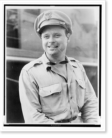 Historic Print, [Merrill Mueller, NBC war correspondent, half-length ...