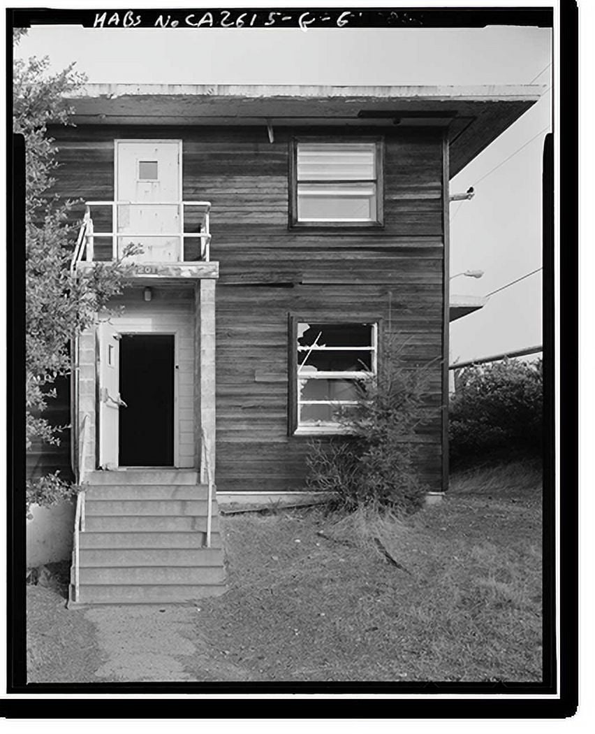 Historic Print, Mill Valley Air Force Station, Bachelor Airmen Quarters ...