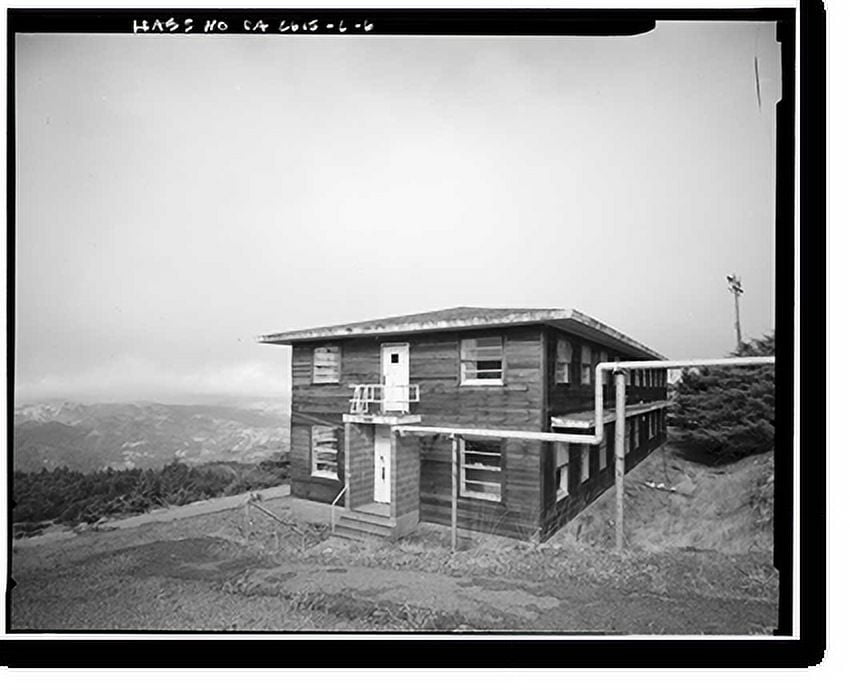 Historic Print, Mill Valley Air Force Station, Bachelor Airmen Quarters ...