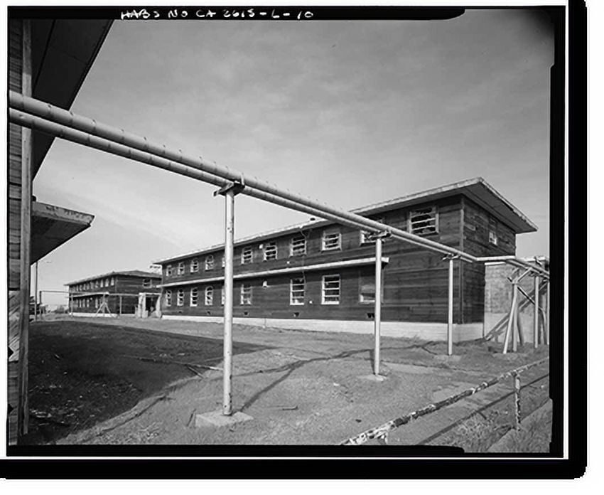 Historic Print, Mill Valley Air Force Station, Bachelor Airmen Quarters ...
