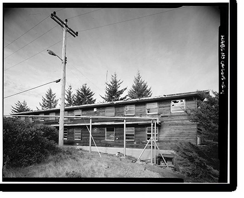 Historic Print, Mill Valley Air Force Station, Bachelor Airmen Quarters ...