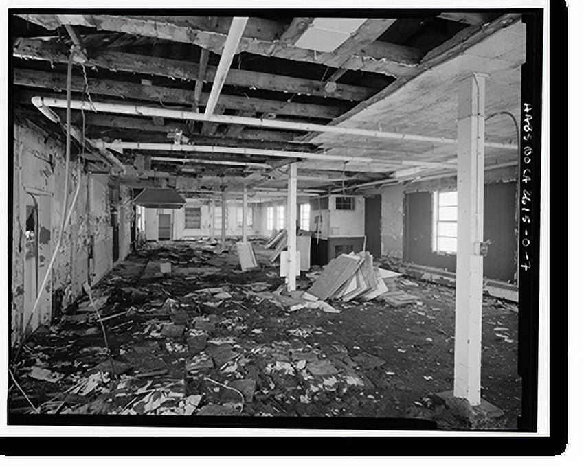 Historic Print, Mill Valley Air Force Station, Mess Hall, East of ...