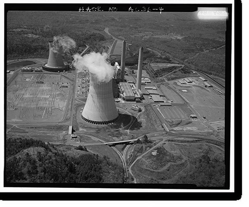 Historic Print, Miller Electric Generating Plant, Warrior River ...