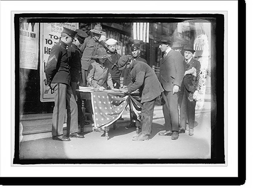 Historic Print, Miss Dora Rodrigues recruiting, [World War I], 18" x 24 ...
