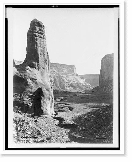 Historic Print, Monument in Canon del Muerto, Ariz., 16" x 20 ...