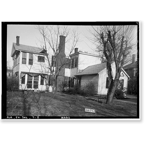 Historic Print, Morgan-Agee House, 719 Tremont Street, Selma, Dallas ...