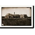 Historic Print, Morris Island (vicinity) South Carolina. The Marsh ...