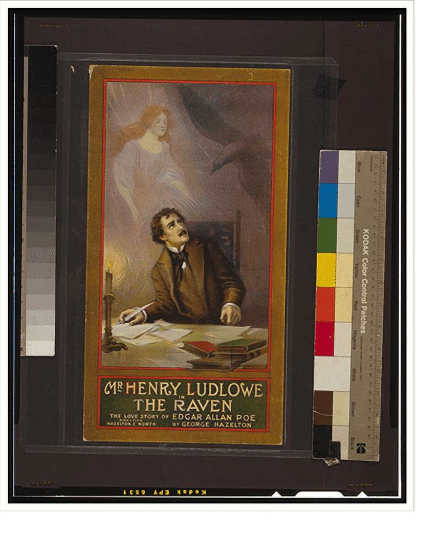 Historic Print, Mr. Henry Ludlowe in The raven the love story of Edgar ...