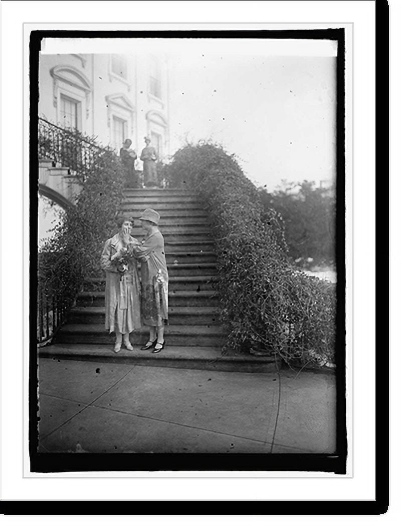Historic Print, Mrs. Coolidge & Miss Helen Keller, 1/12/26, 16" x 20 ...