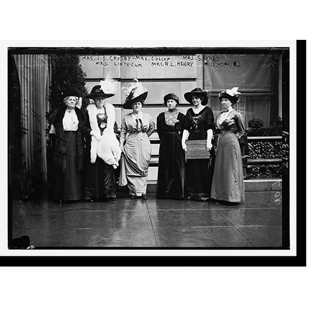 Historic Print, Mrs. Crosby, Cullop, Sayers, Linthicum, Henry, and ...