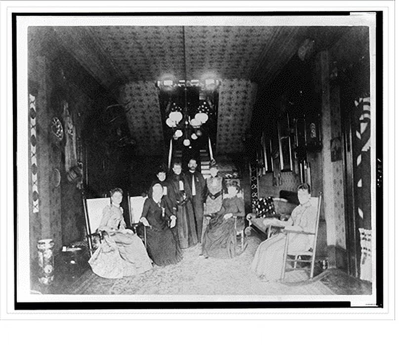 Historic Print, [Mrs. Distin, Mrs. Conger, Mr. and Mrs. Bruce ...