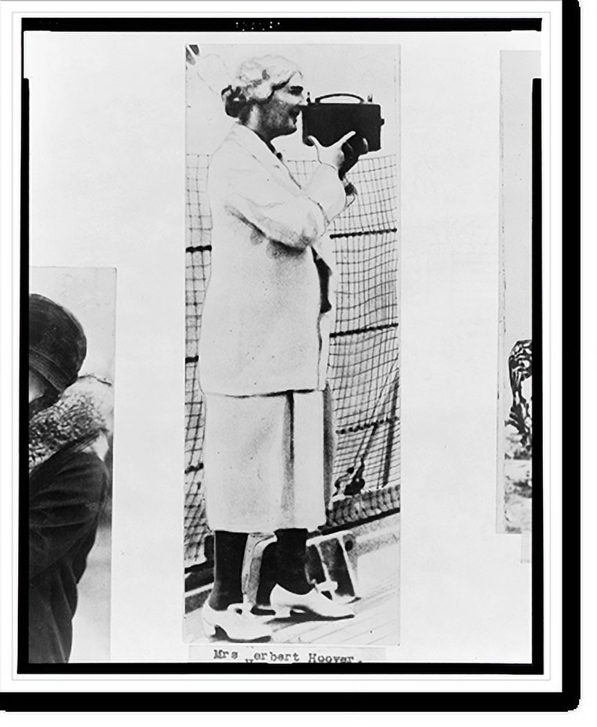 Historic Print, [Mrs. Herbert Hoover, member of the White House News ...
