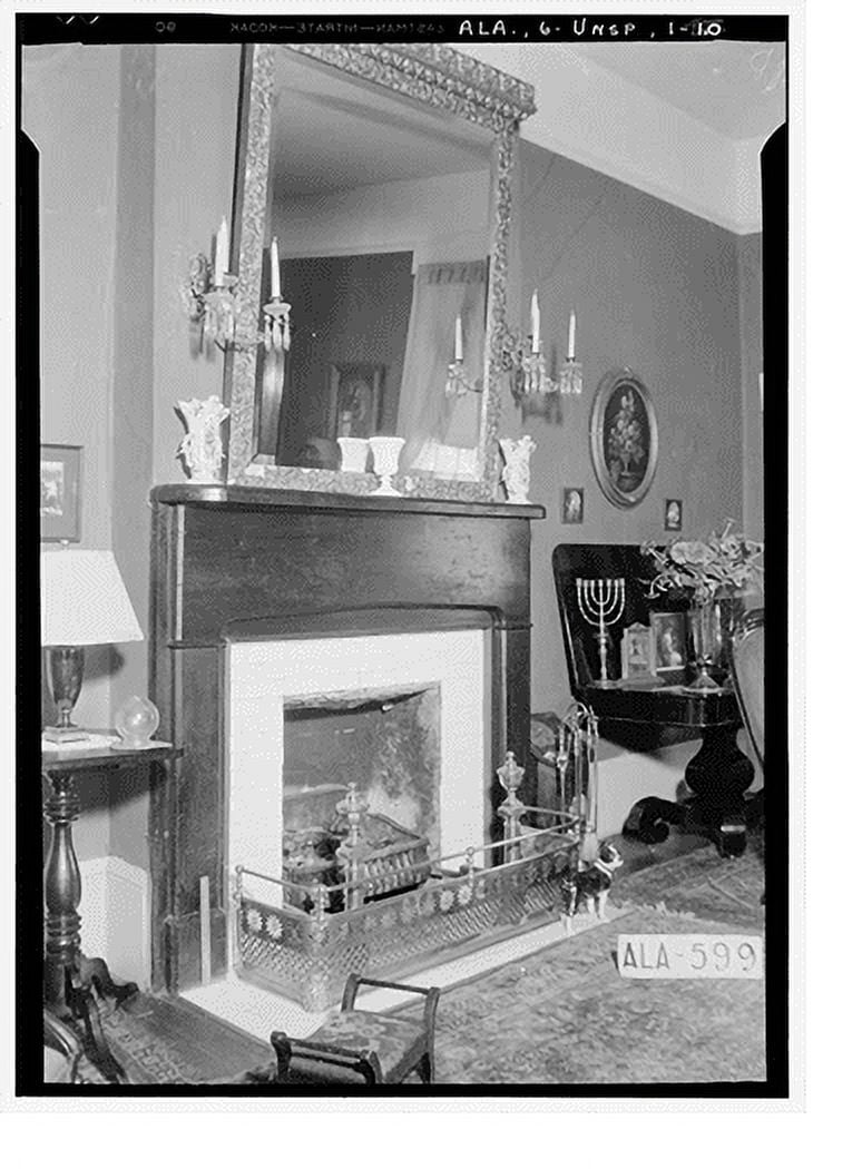 Historic Print, Mrs. Hugh Foster House, 201 Kennon Street, Union ...
