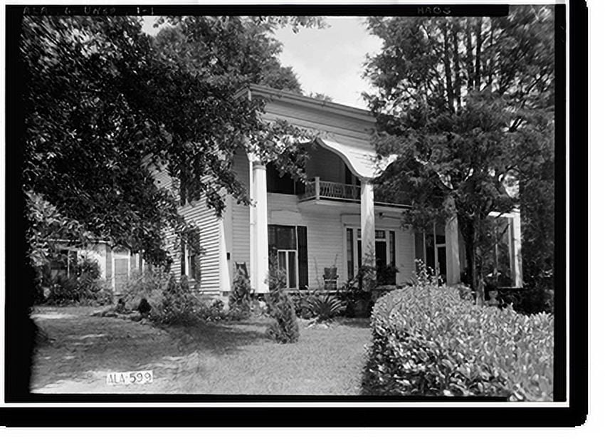 Historic Print, Mrs. Hugh Foster House, 201 Kennon Street, Union ...