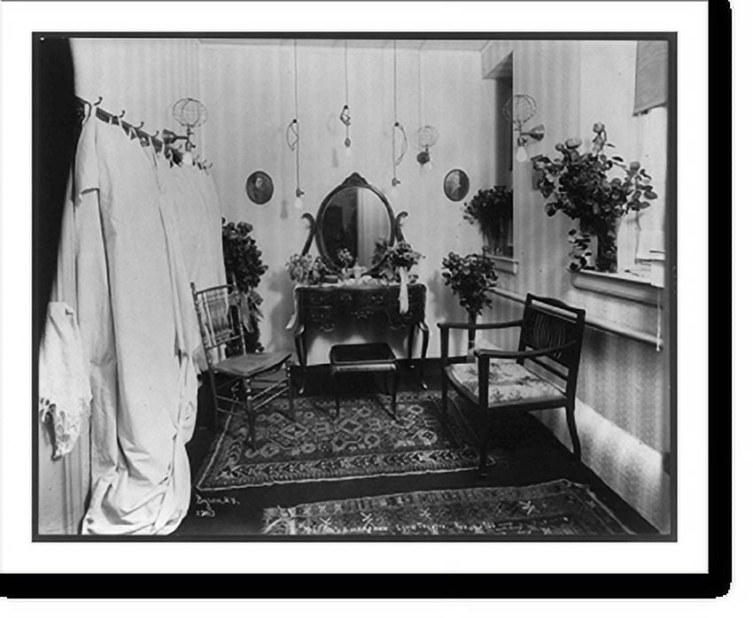 Historic Print, Mrs. [Minnie Maddern] Fiske's dressing room, Lyric ...