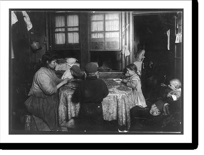 Historic Print, Mrs. Raphael Marengin, [...] St., first floor rear ...