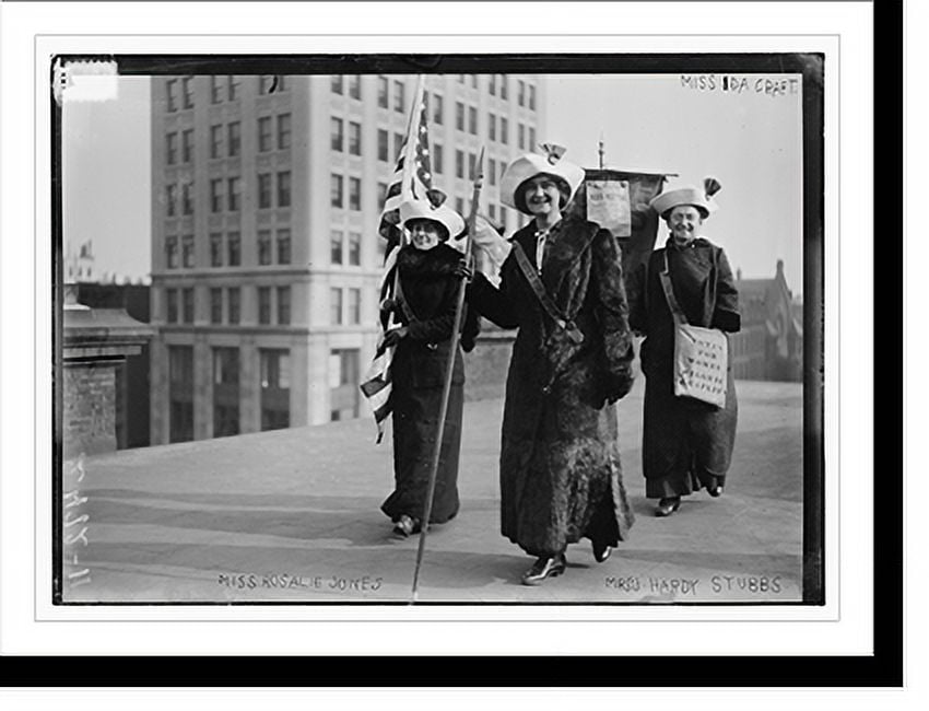 Historic Print, Mrs. Rosalie Jones and Mrs. J. Hardy Stubbs and Miss ...