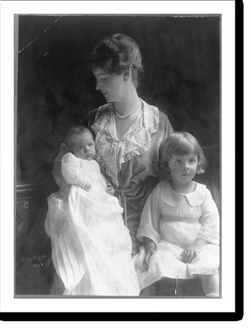 Historic Print, [Mrs. Theodore Roosevelt, three-quarter length portrait ...