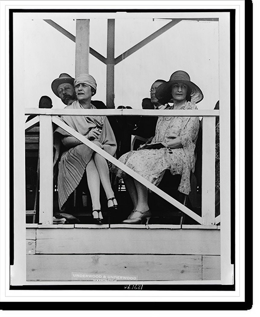 Historic Print, [Mrs. Truxton Beale and Mrs. Tracy Dows, full-length ...