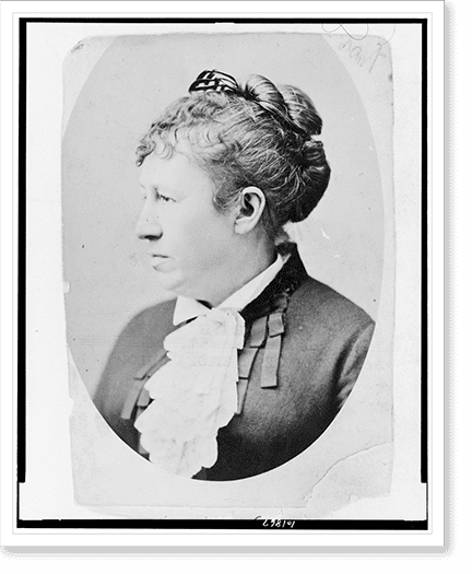 Historic Print, [Mrs. Ulysses S. Grant (Julia Dent Grant), head-and ...
