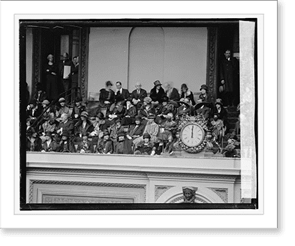 Historic Print, Mrs. Woodrow Wilson & Miss Margaret Wilson at memorial ...