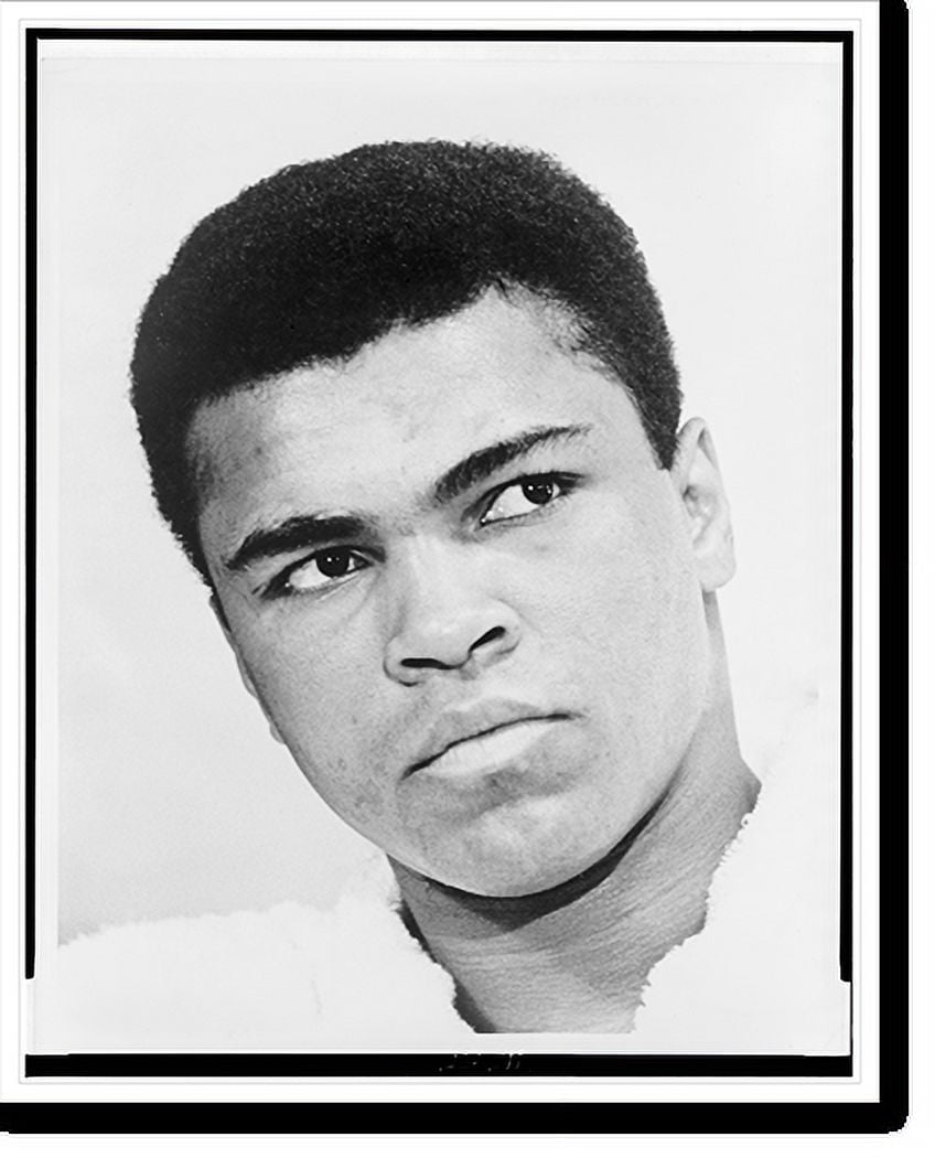 Historic Print, [Muhammad Ali, bust portrait].World Journal Tribune ...