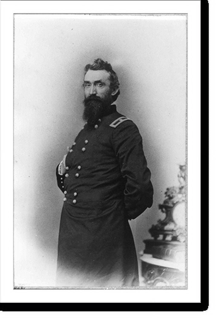 Historic Print, [N. Kimball, three-quarter length portrait, standing ...