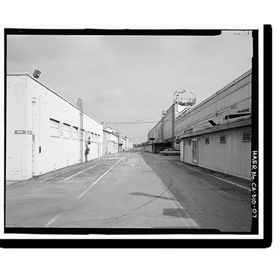 Historic Print, NASA Industrial Plant, 12214 Lakewood Boulevard, Downey ...
