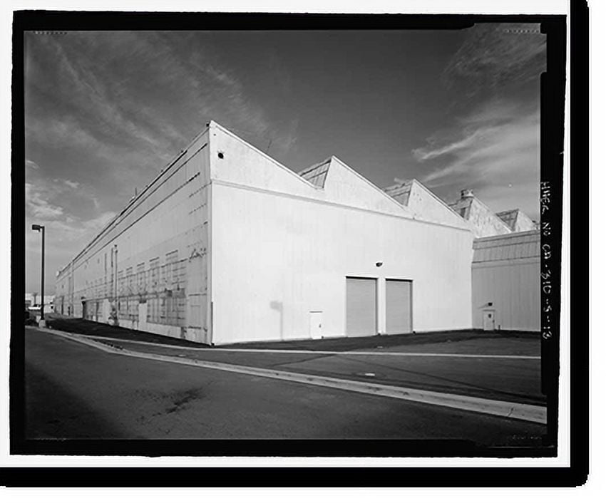 Historic Print, NASA Industrial Plant, Manufacturing & Assembly Plant ...