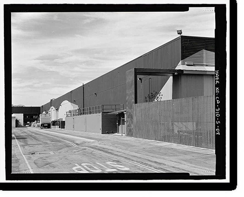 Historic Print, NASA Industrial Plant, Manufacturing & Assembly Plant ...