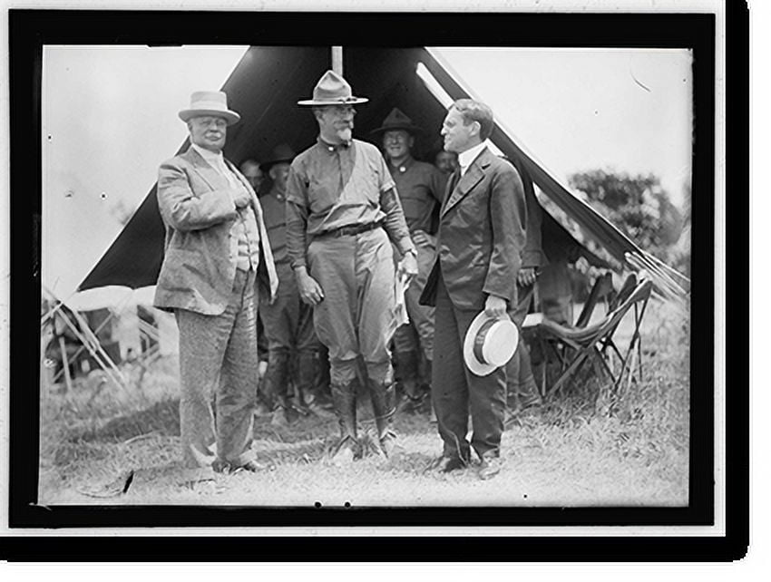 Historic Print, NATIONAL GUARD OF D.C. GEN. HUGH L. SCOTT; COL. WILLIAM ...
