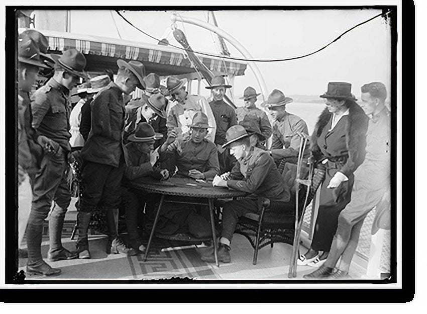 Historic Print, NAVY LEAGUE OF THE U.S. EXCURSION FOR WALTER REED ...