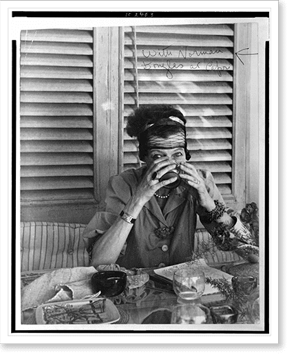 Historic Print, [Nancy Cunard, half-length portrait, facing front ...